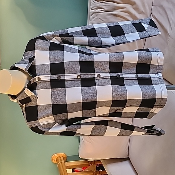 Orvis | Tops | Orvis Buffalo Check Fleece Lined Shacket Size Small Nwt ...